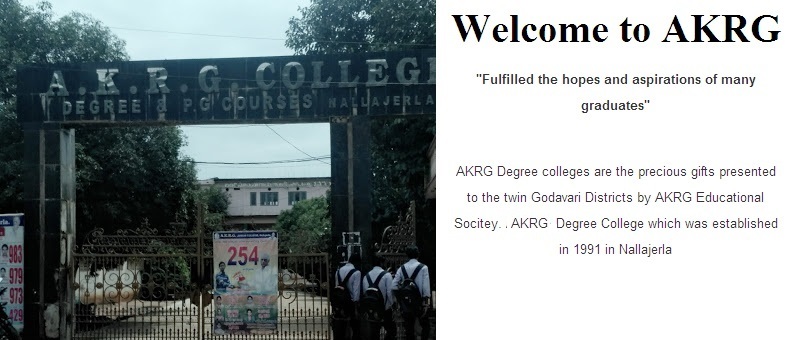 AKRG Degree & PG College